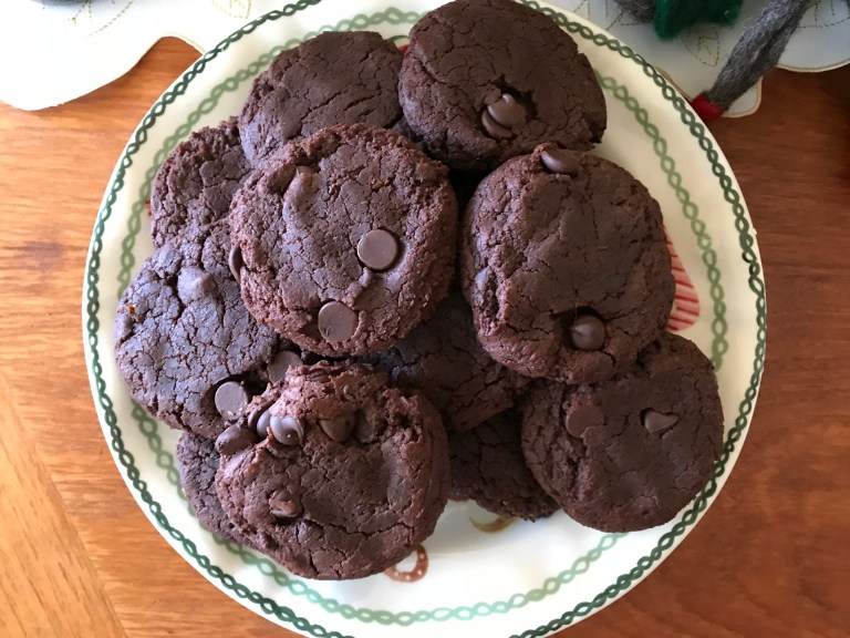 Orange Spiked Triple Chocolate Cookies. – The Jolly Fox
