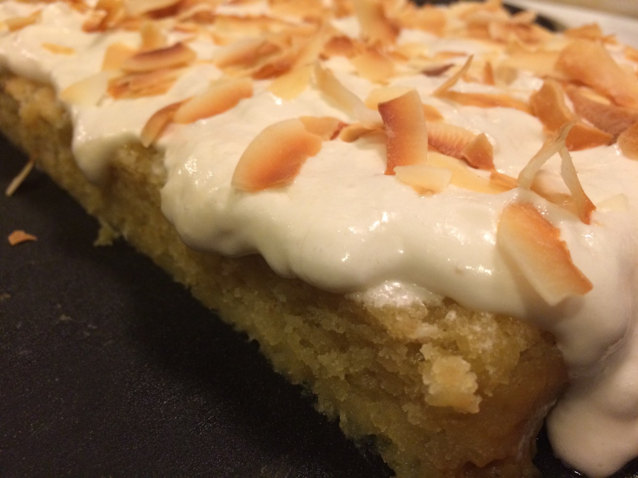 Vegan Coconut-Key Lime Sheet Cake w/ So Delicious Coconut Whip Topping ...